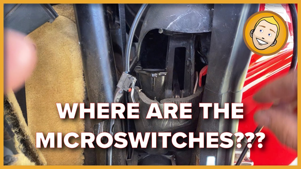 Convertible Top Transmissions, Motor, and all Microswitch Locations on ...