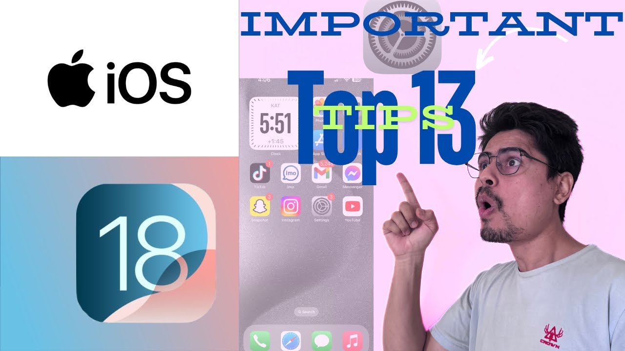 iOS 18 - Top Best New Features and Changes || iOS update Iphone ...