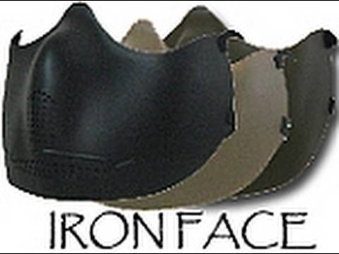 Iron Face Airsoft Mask Review - YouTube