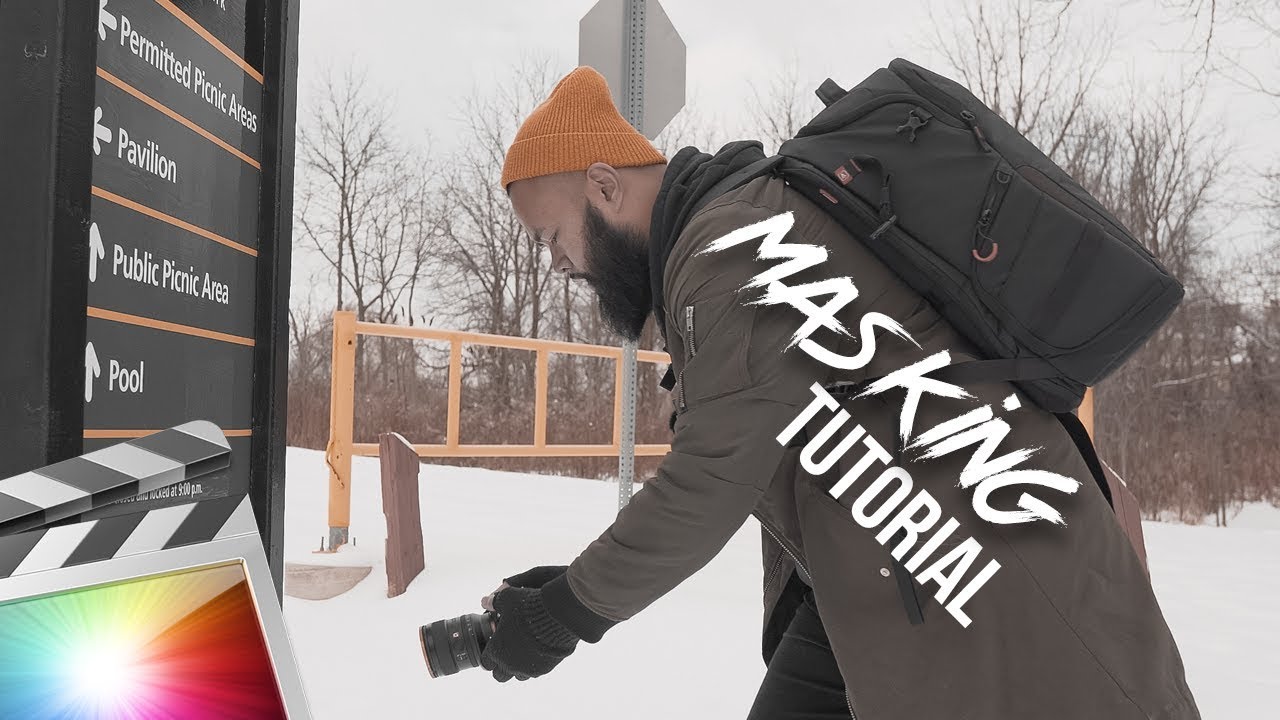 How To SHOOT and EDIT a MASKING TRANSITION Effect - YouTube