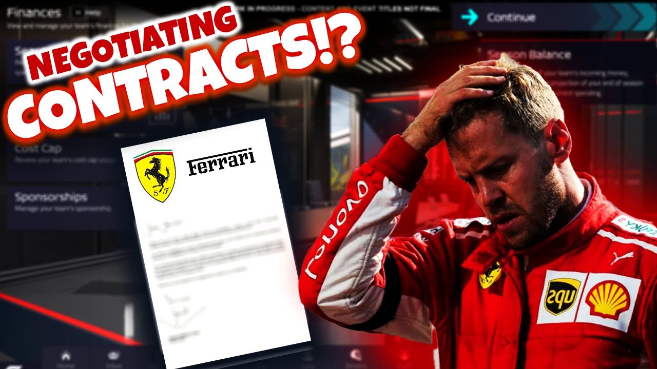 HOW TO NEGOTIATE CONTRACTS - F1 MANAGER 22 - YouTube