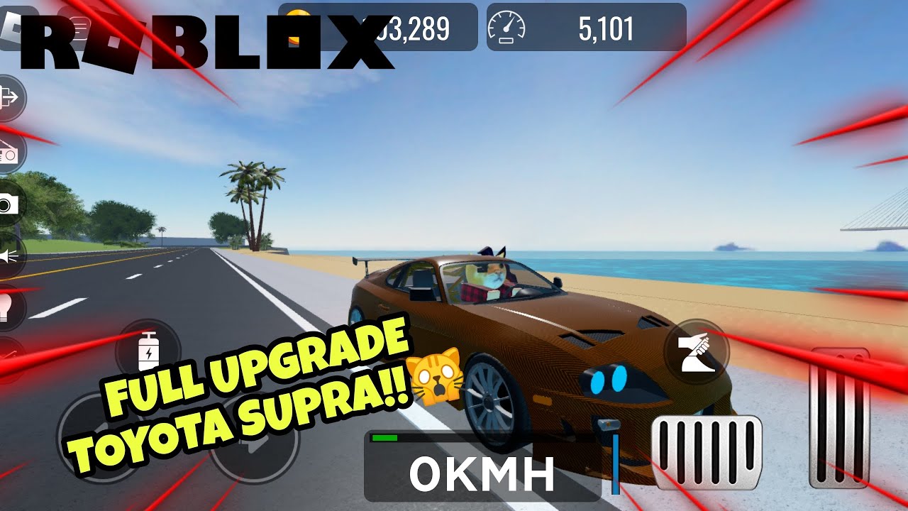 Toyota Supra Full Upgrade!!🙀 (Roblox vehicle legend) - YouTube