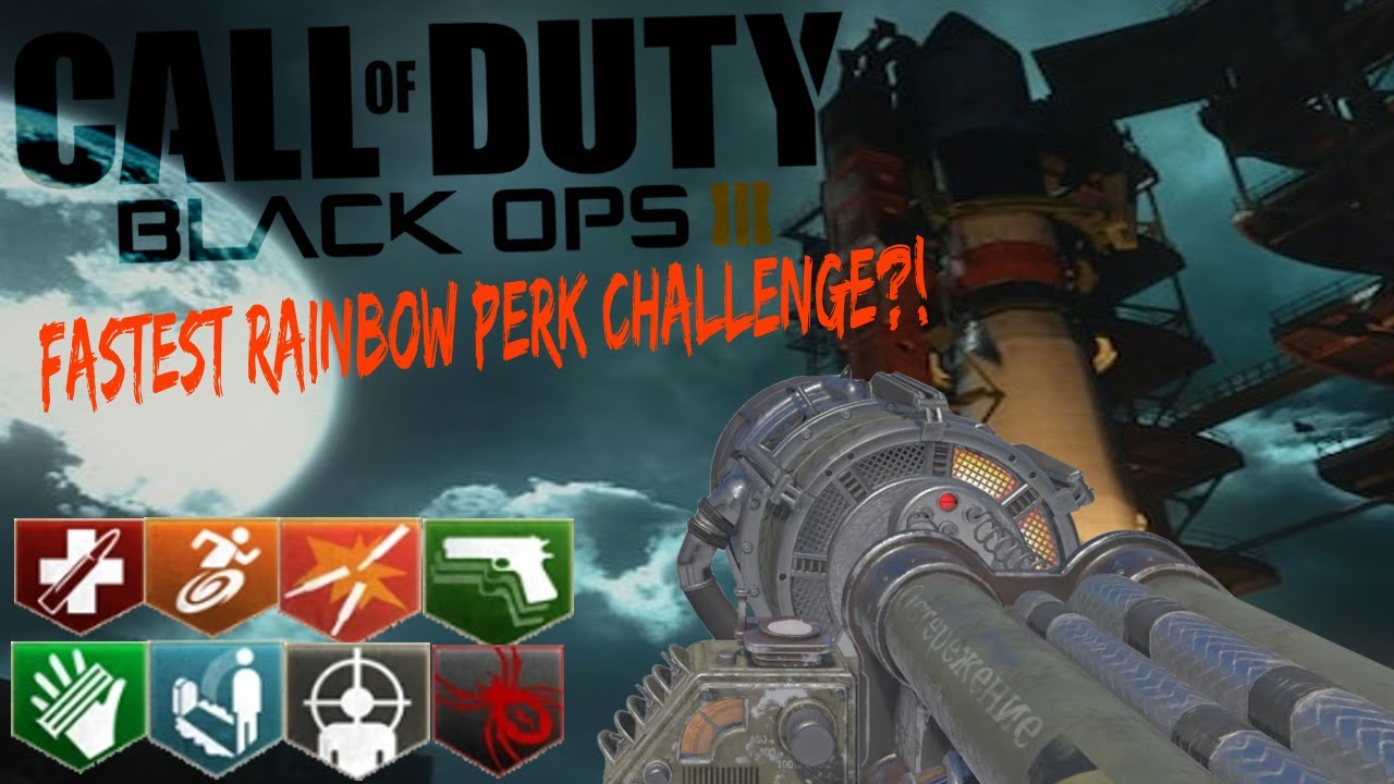 Fastest Rainbow Perk Challenge? (Black Ops 3) - YouTube
