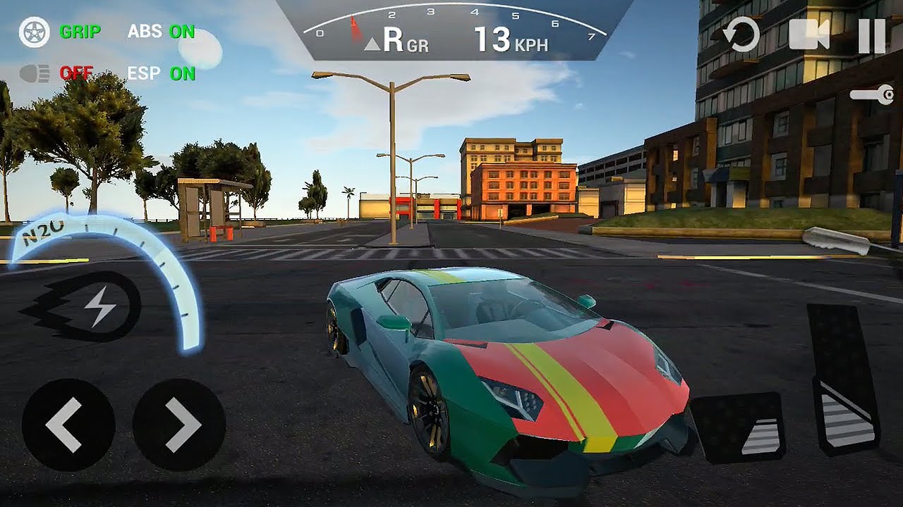 Ultimate Car Driving Simulator Gameplay #44 HD | Customised Lamborghini ...
