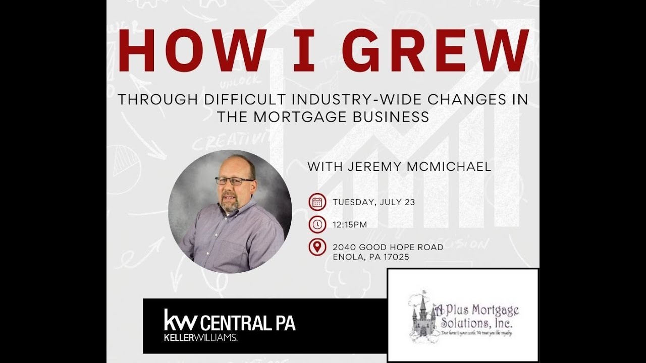 How I Grew w/ Jeremy McMichael of A Plus Mortgage Solutions - YouTube
