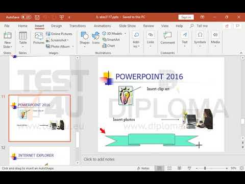 Insert the Ribbon: Tilted Up shape from the Stars and Banners image ...