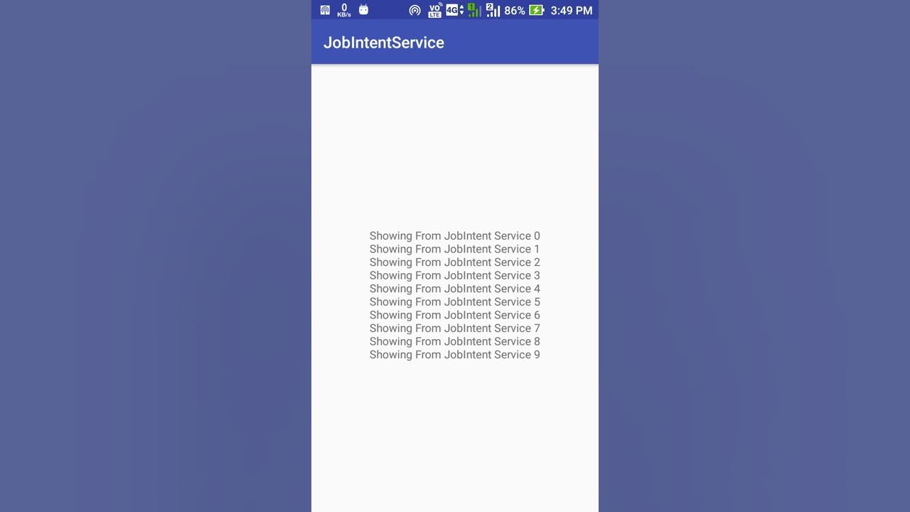 Android JobIntentService Example -Thoughtnerds - YouTube