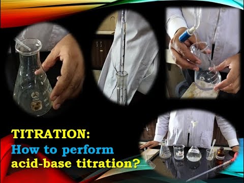 Titration: How to perform? - YouTube