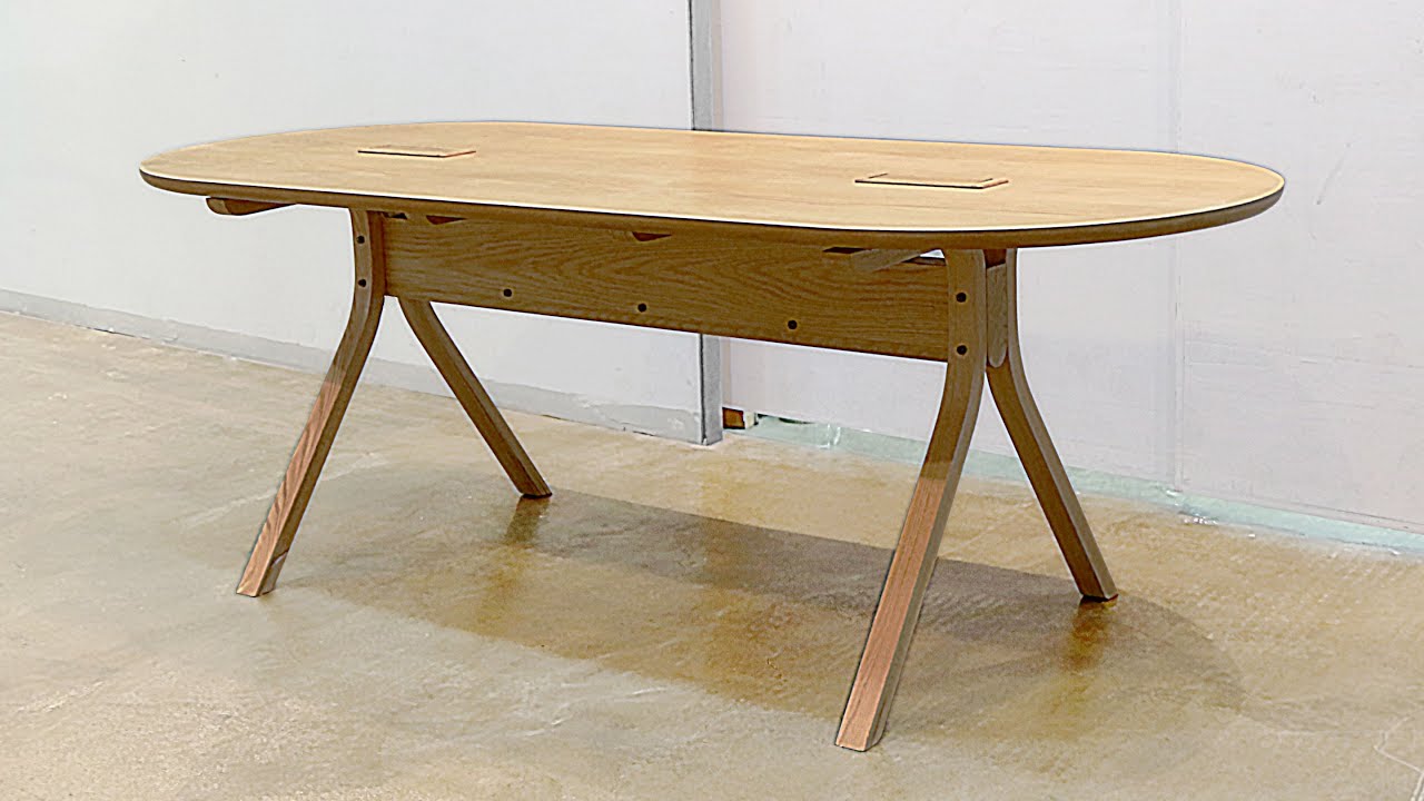 우드 벤딩 테이블 만들기 / Making steam bending table - YouTube