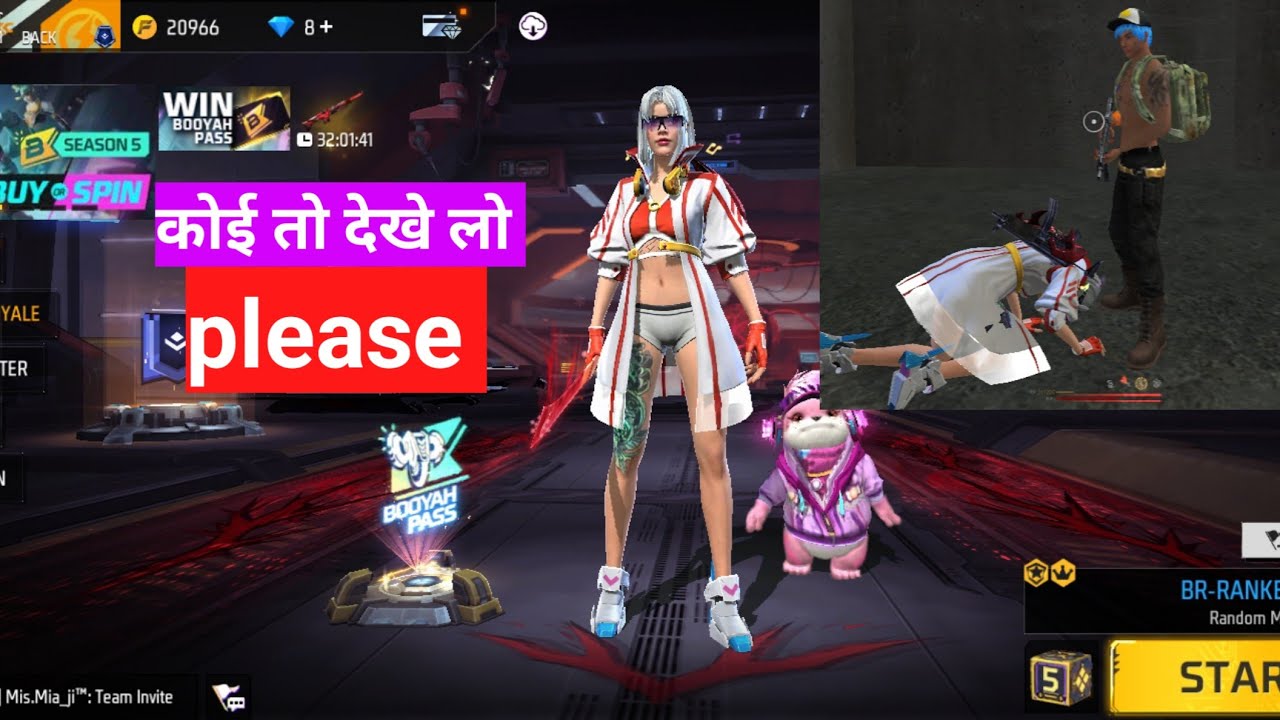 Girl caracter gameplay ll best gameplay free fire video op headshot ll ...