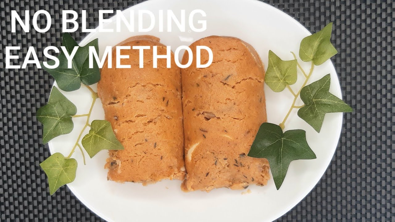 How to Make Moi-Moi | NO BLENDING | Steamed Beans Pudding | Custom ...
