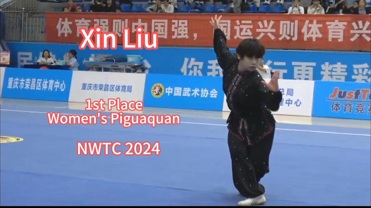 Xin Liu, 1st Place, Women's Piguaquan, NWTC 2024, #kungfu#martial arts ...
