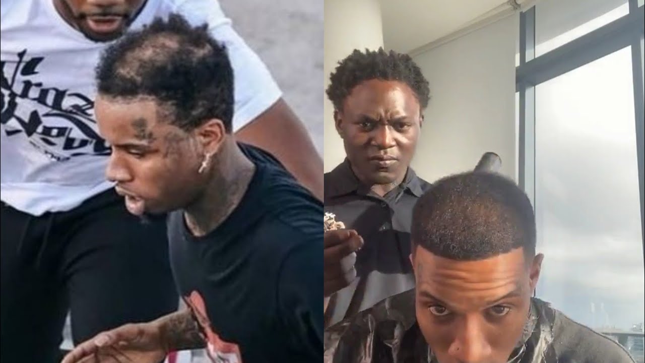 Tory Lanez Get A Haircut After Jokes On His Hair - YouTube