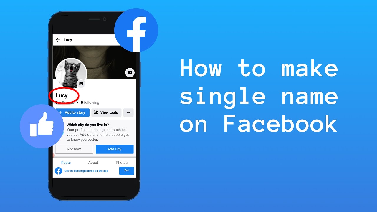 How to make Single Name On Facebook in 2023 | One Name on Facebook 2023 ...