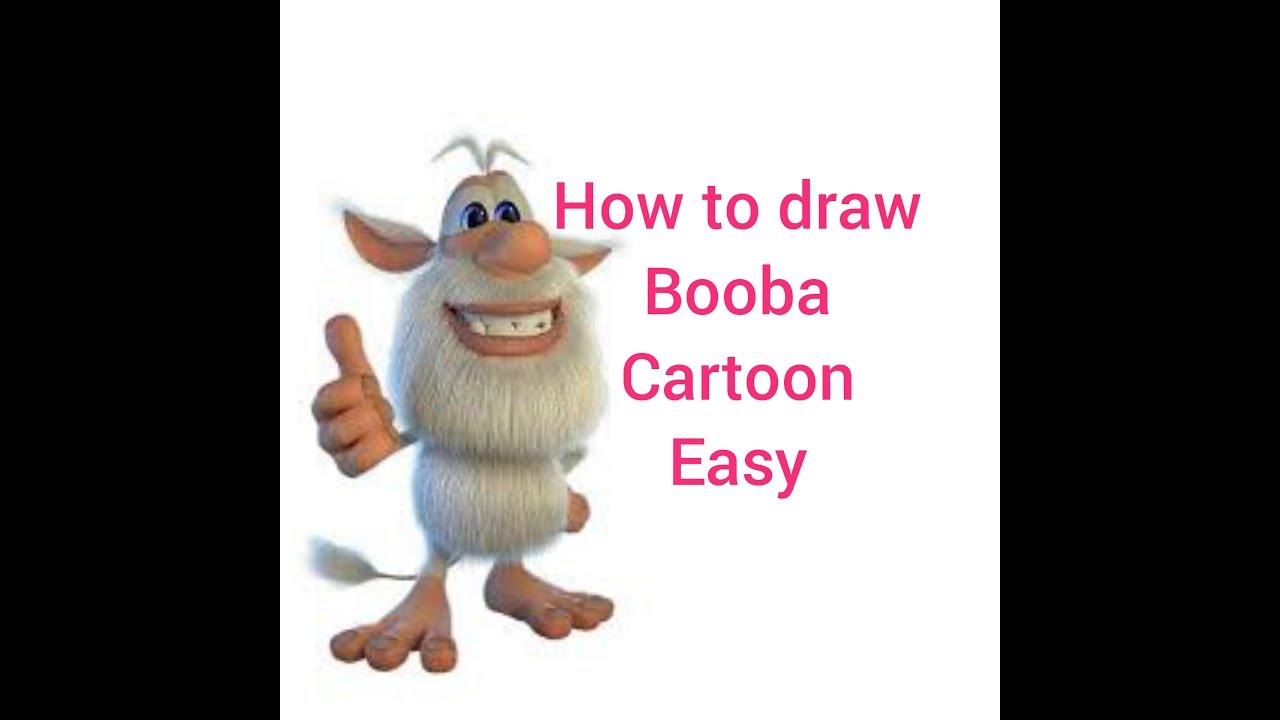 How to draw booba cartoon - YouTube