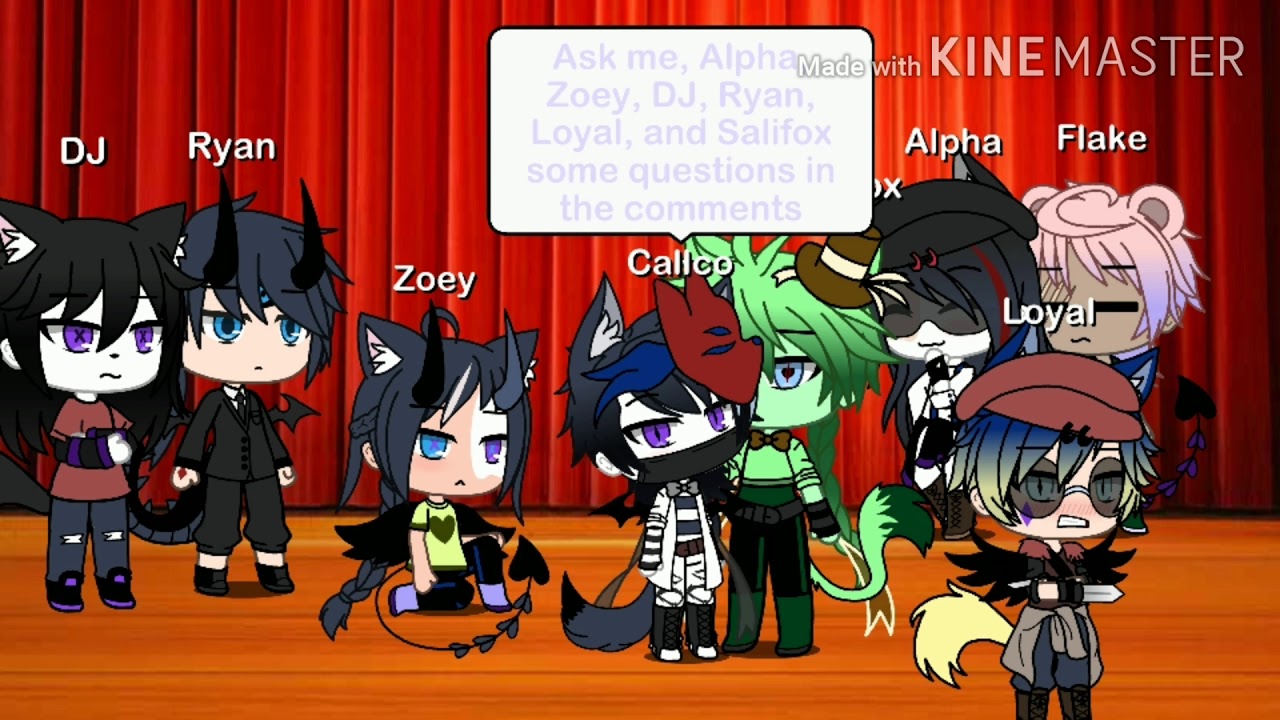 QnA | put question for me and my Oc's - YouTube