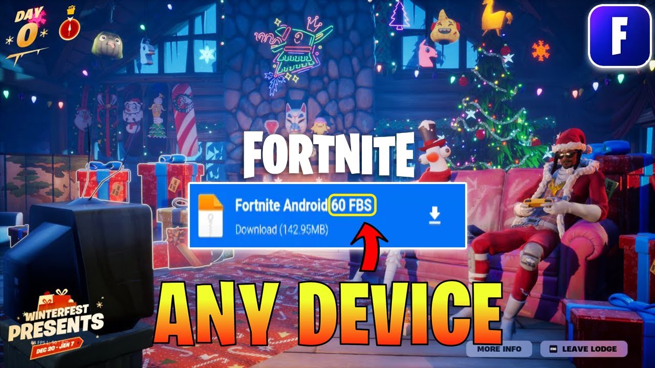 Fortnite Mobile v33.11 | APK 60-90 FPS - All Devices - YouTube