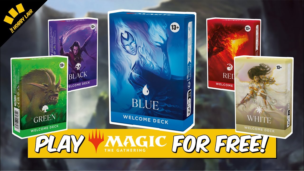 FREE Magic The Gathering 2024 Welcome Deck! Everyone Gets One!! - YouTube