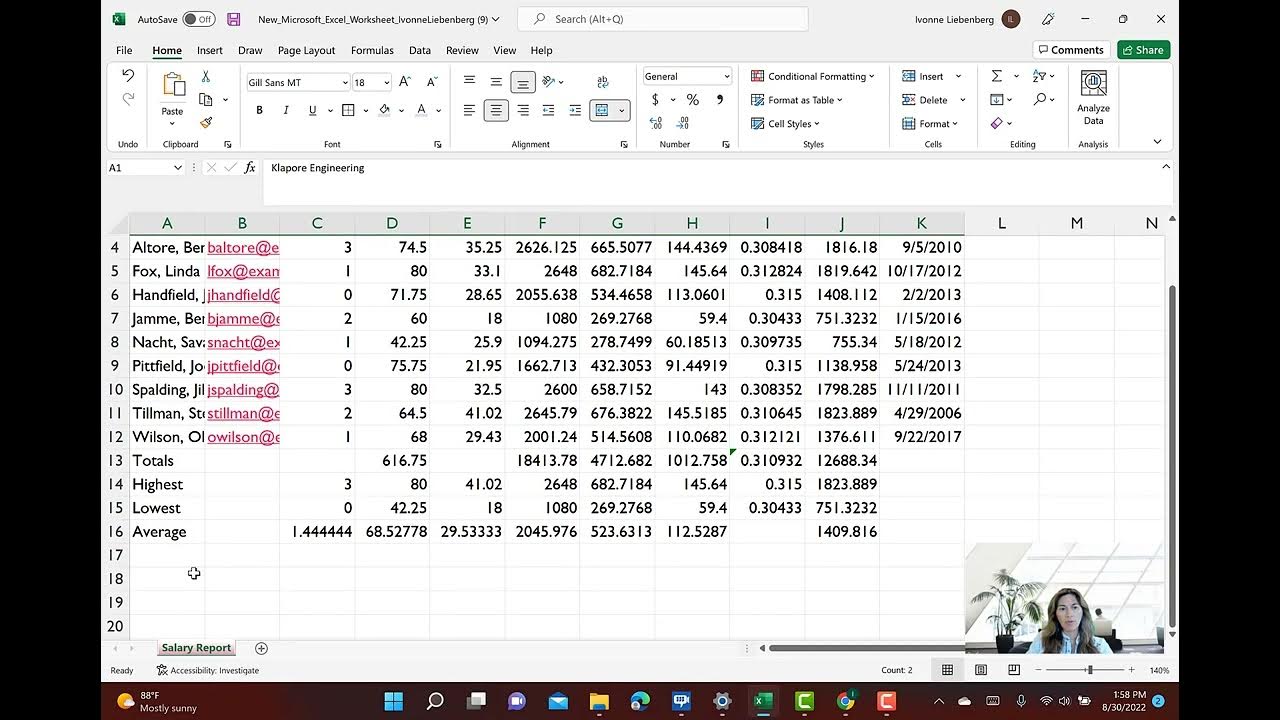 FIN101 Liebenberg - Module 2 - Textbook Project Video Tutorial Part 2 ...