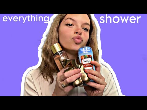 my everything shower routine ♡ - YouTube