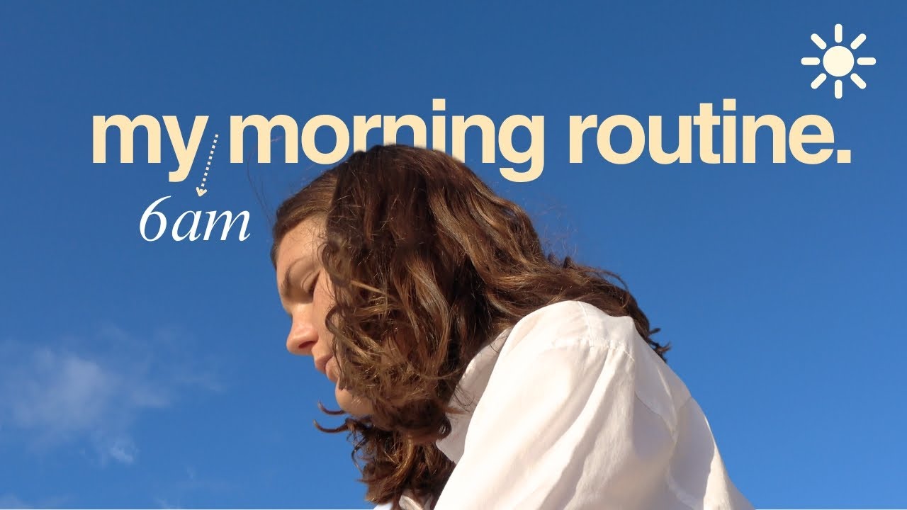 my (slow) 6am morning routine - YouTube