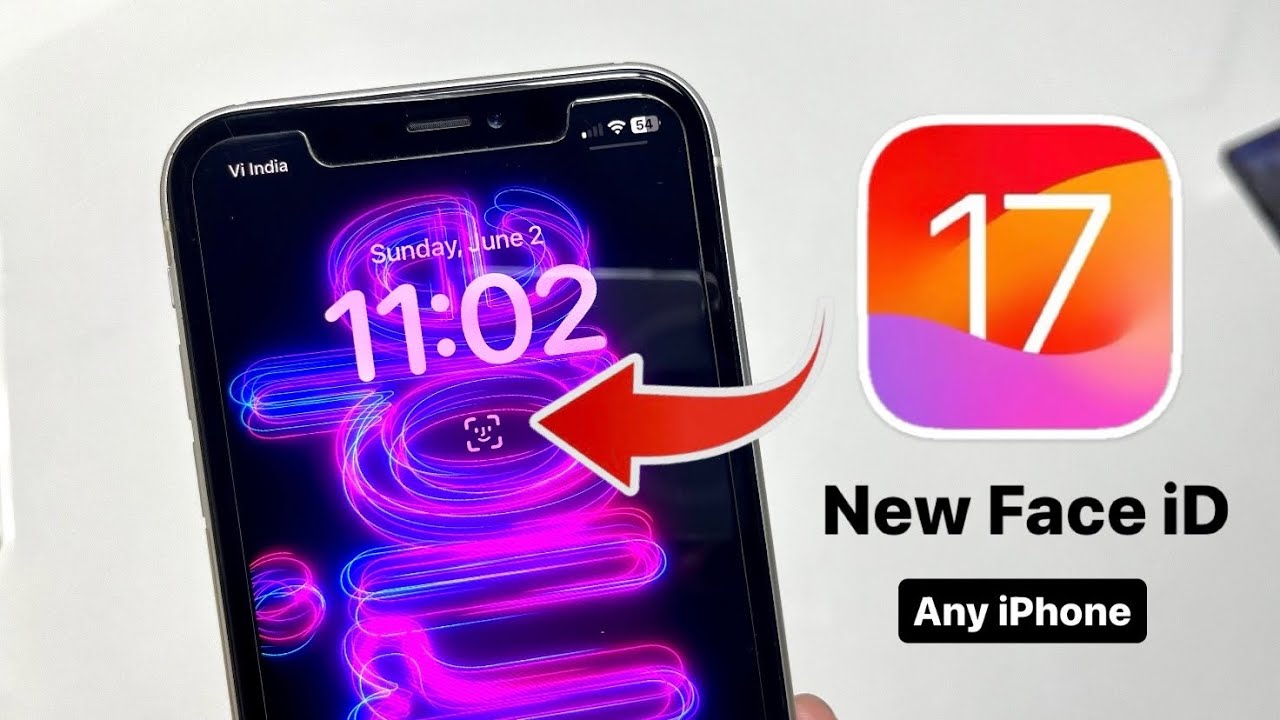 iOS 17 New Face iD icon - Enable Now on any iPhone - YouTube