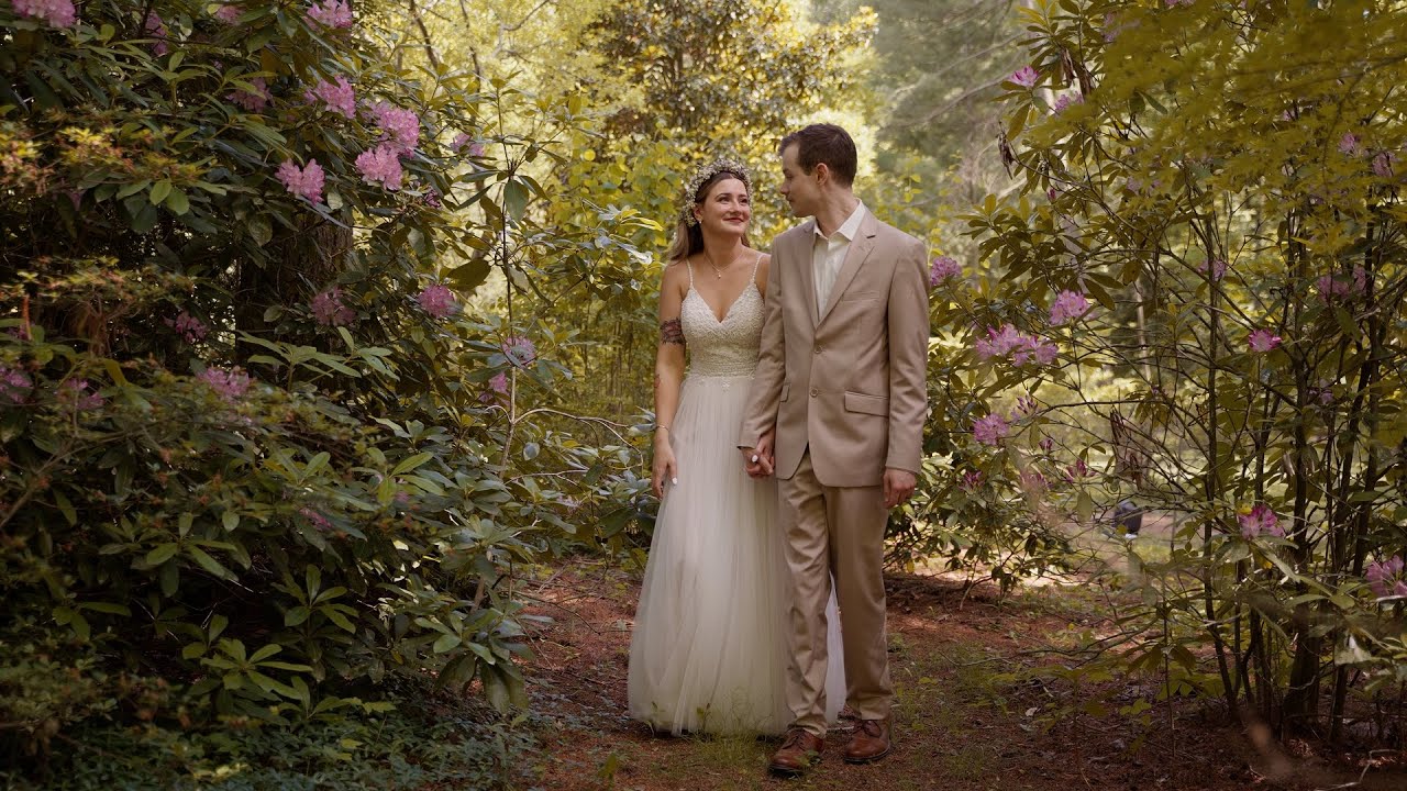 "When I met you, I found home" | Ben & Anna's woodsy wedding video ...