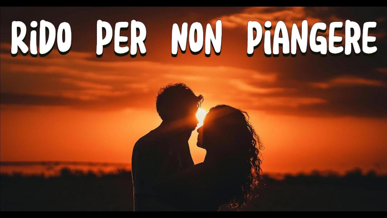 Rido per Non Piangere – Perché È l’Unico Modo per Sopravvivere a Te ...