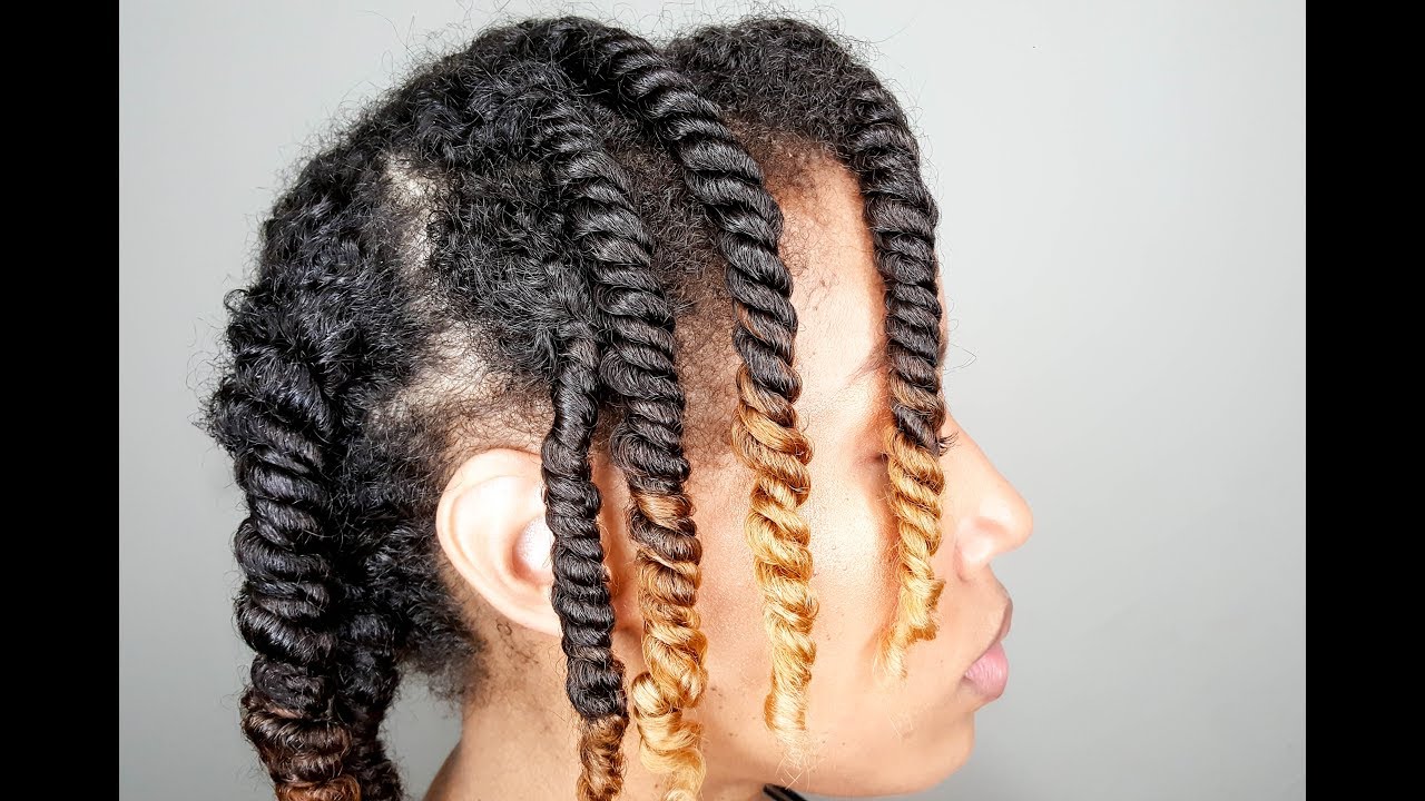 3 Strand Twist Out Fail/Fix | Natural Hair | Creme of Nature - YouTube