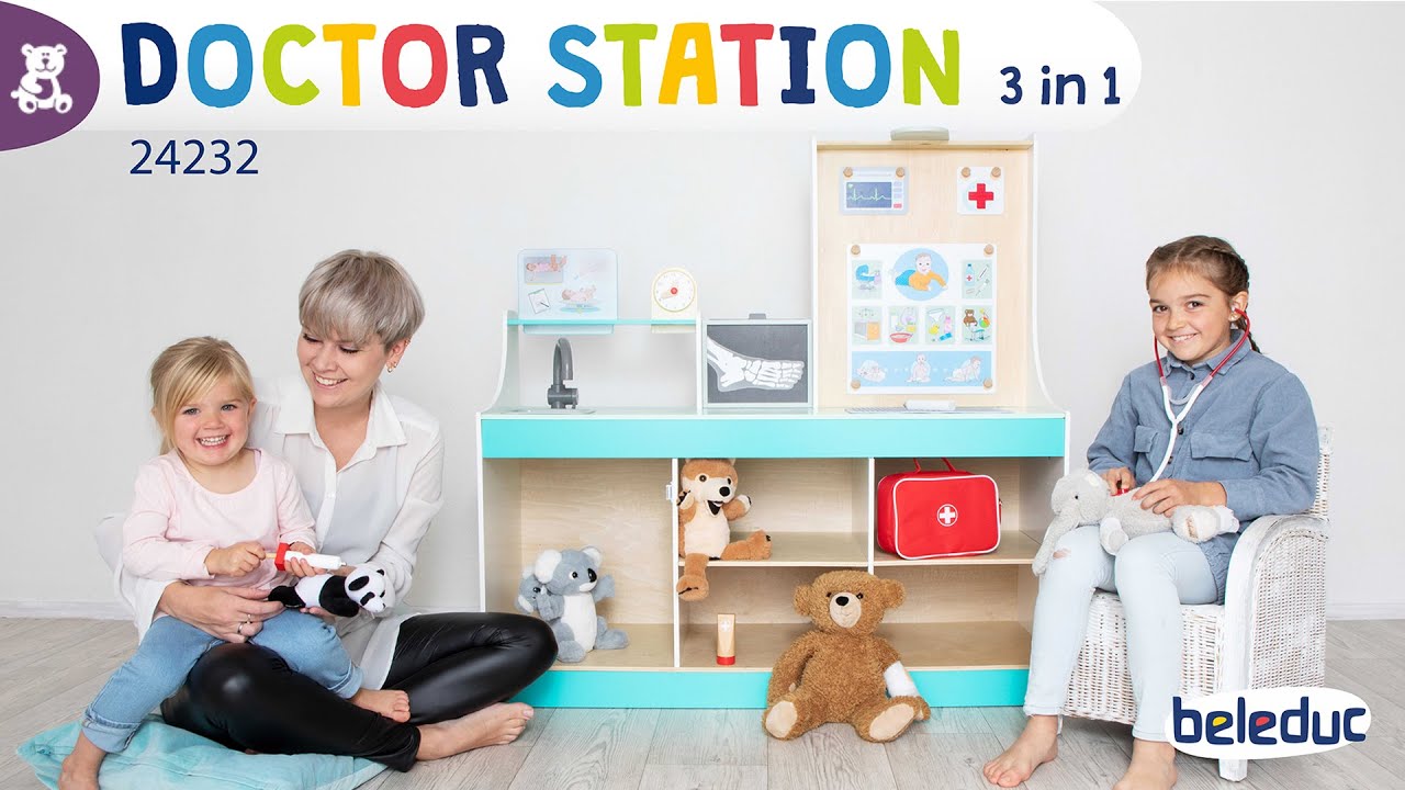 24232 DOCTOR STATION 3 in 1 - YouTube