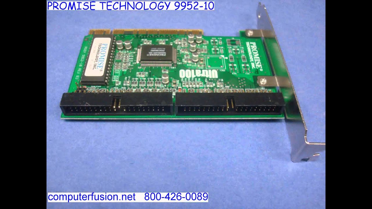 PROMISE TECHNOLOGY 9952-10 - YouTube