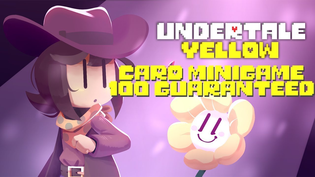 UNDERTALE YELLOW Card Minigame MADE EASY! - YouTube