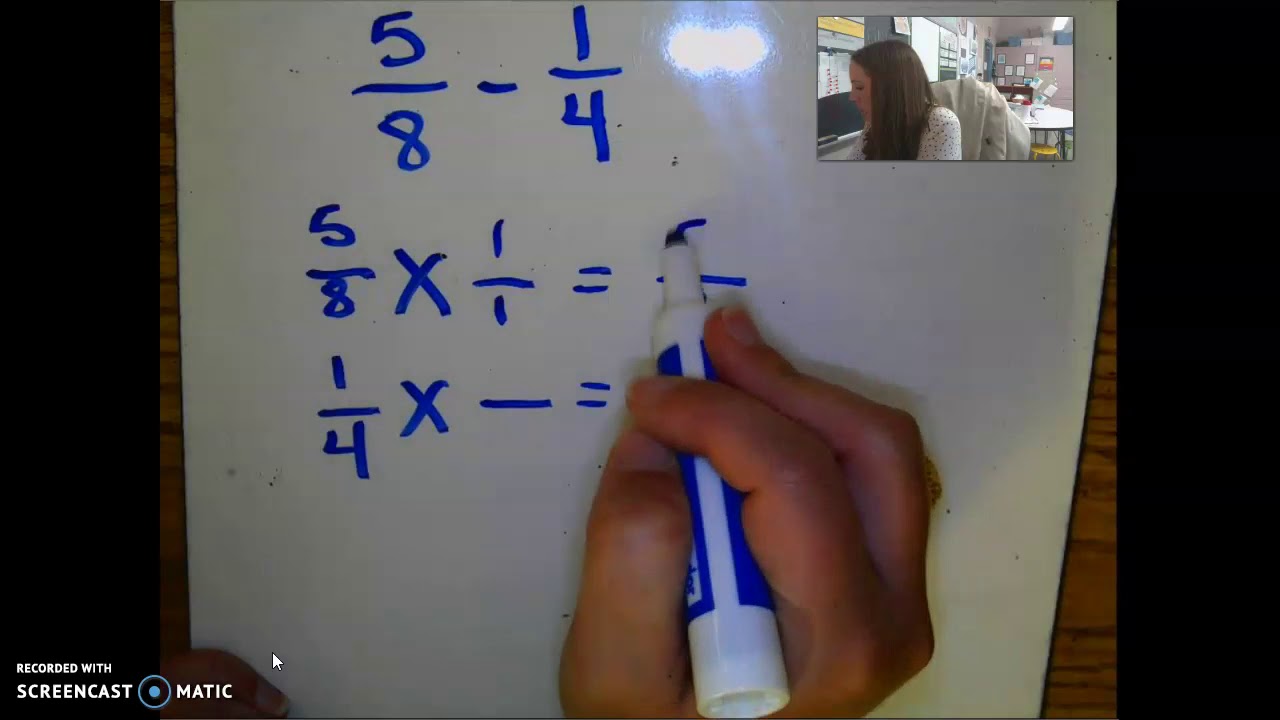 Using Fraction Strips To Subtract YouTube Using Fraction Strips To Subtract YouTube
