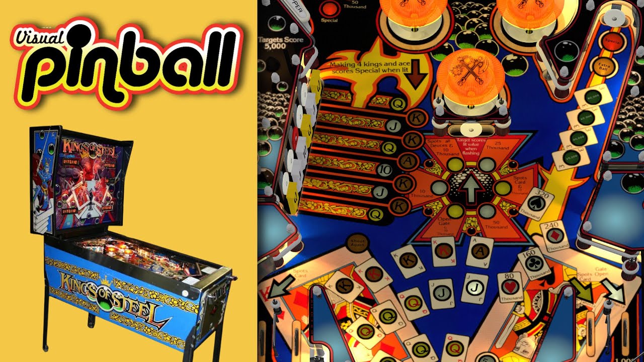 Kings Of Steel (Bally 1984) - Visual Pinball - VPX - YouTube