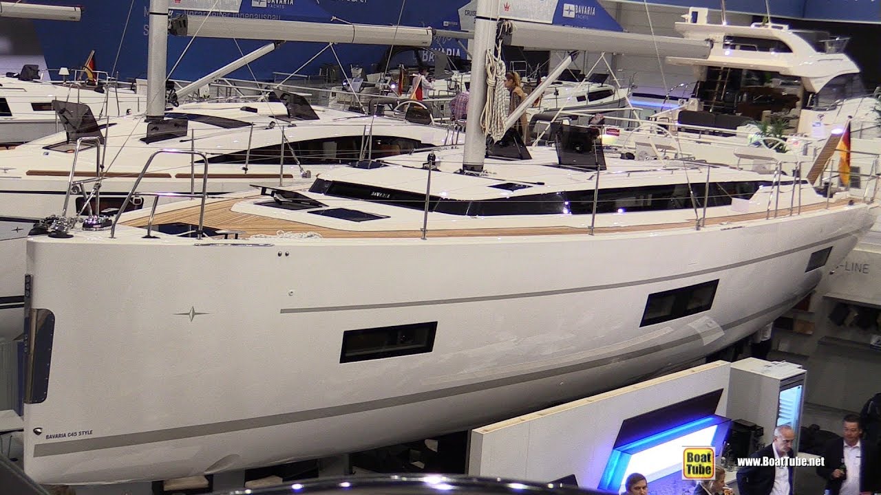 2019 Bavaria C45 Style Sailing Yacht - Deck and Interior Walkaround ...