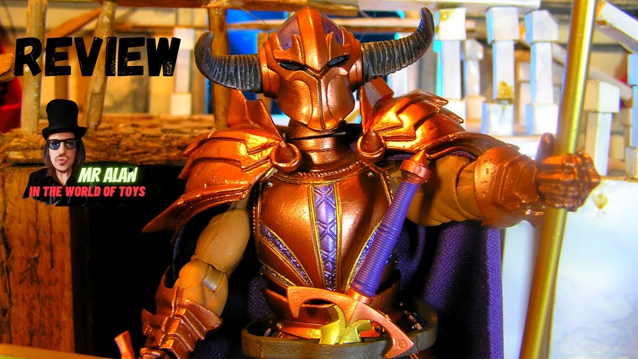 Four Horsemen Mythic Legions Lord Veteris Action Figure Review - YouTube