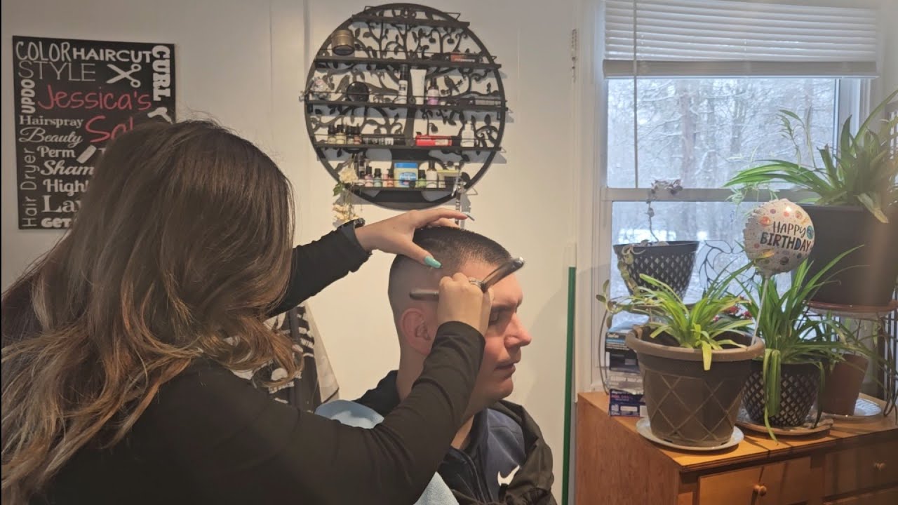 Straight Razor Fade For Dave FULL Haircut - YouTube