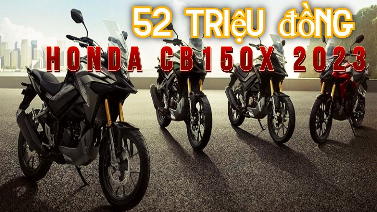 Honda CB150X 2023 trình làng, giá 52 triệu đồng - YouTube