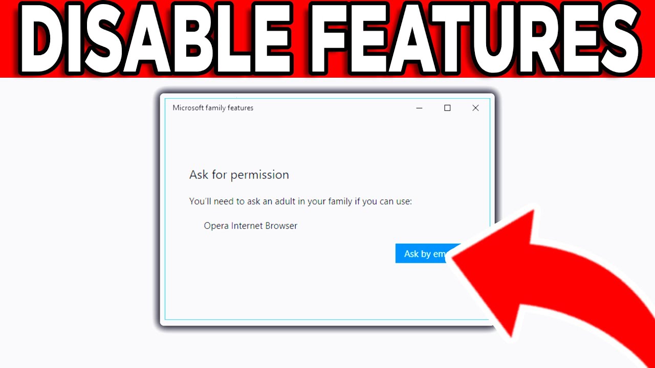 How To Disable Microsoft Family Features 2025! - Tutorial - YouTube