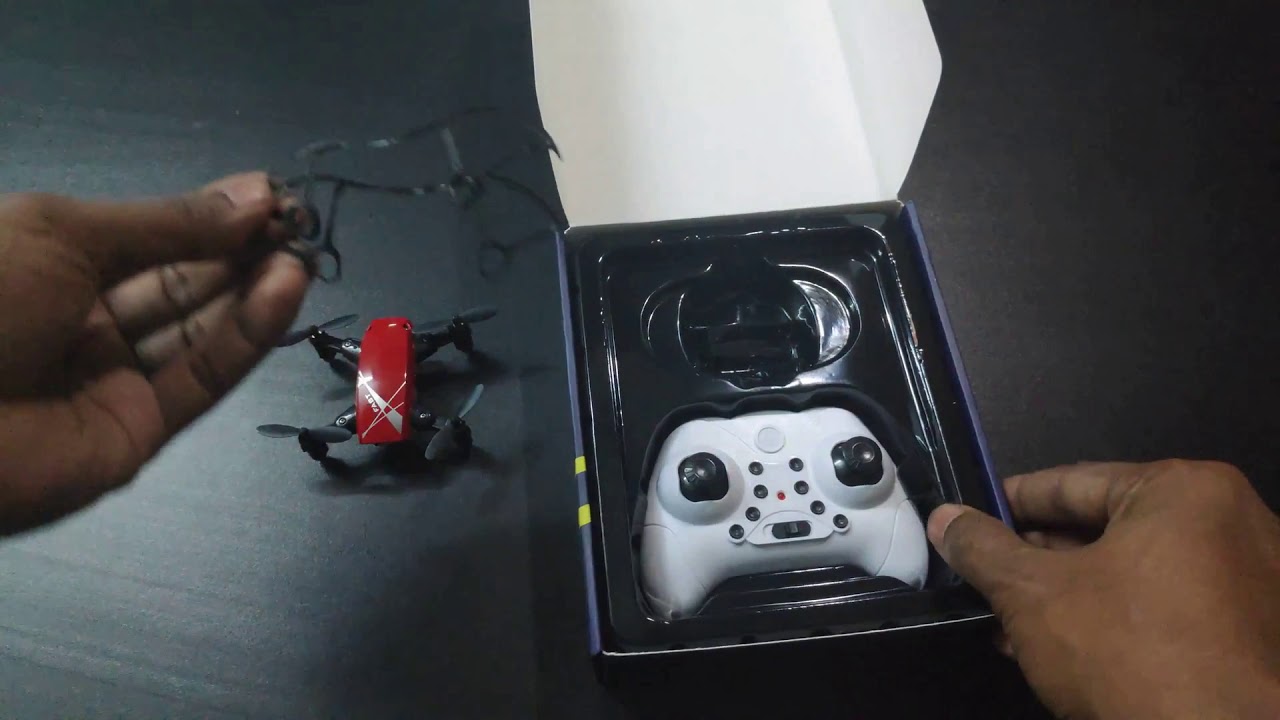 S9W Mini foldable Camera Drone Unboxing - YouTube