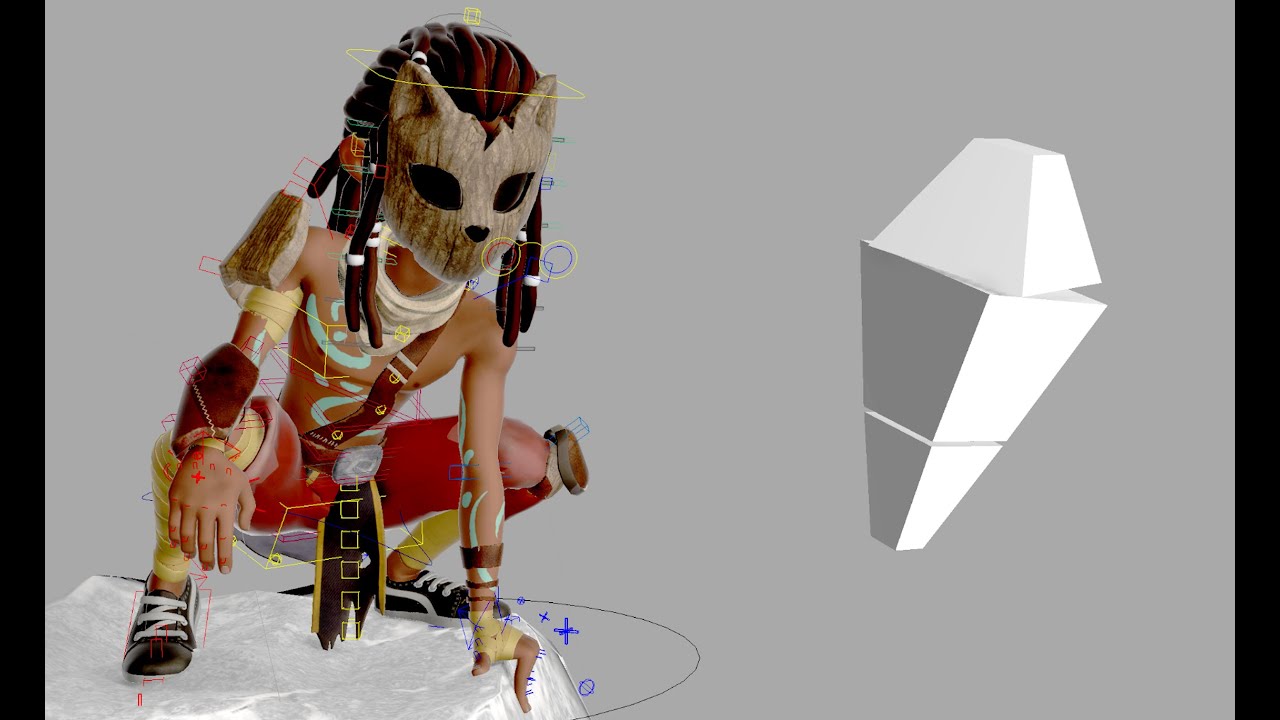 How To Animate Faster - Simple Shape Rig To Breakdown Animation ...