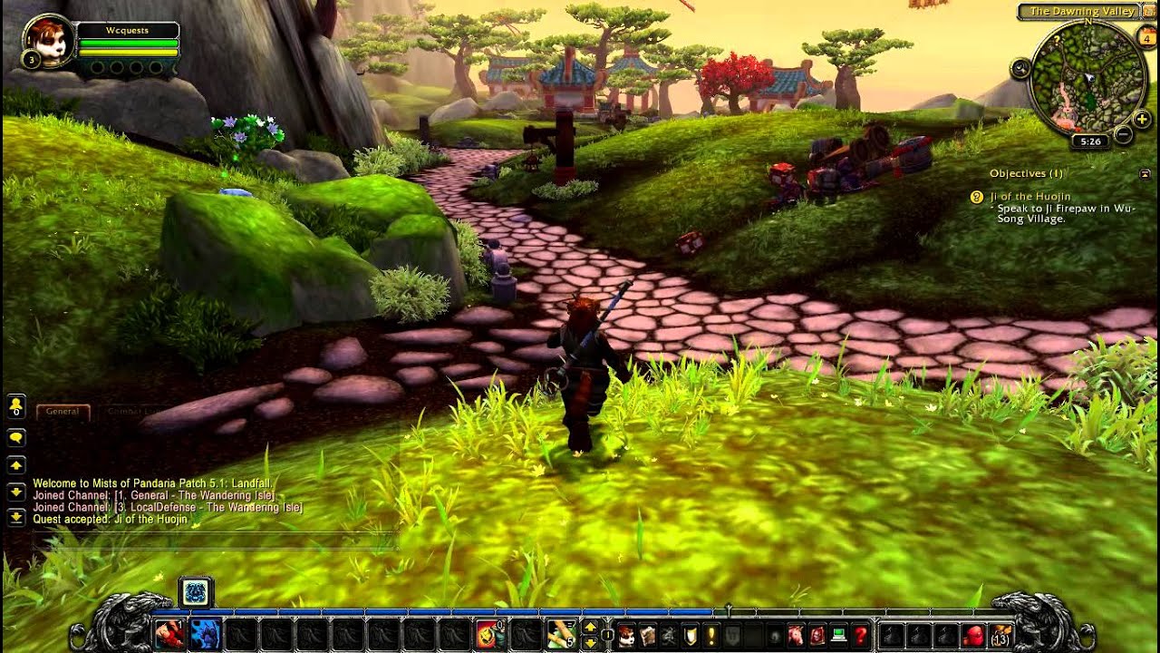 Ji of the Huojin Quest - Mists of Pandaria - WoW - YouTube