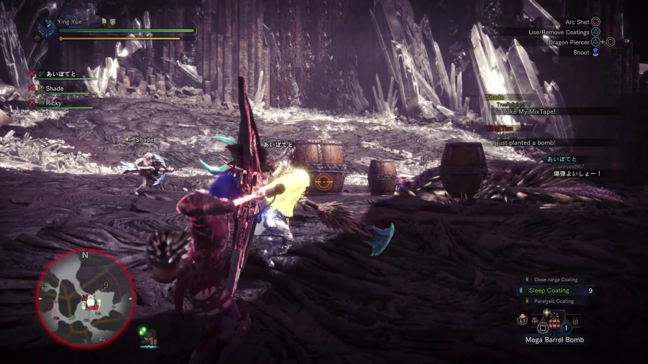 [MHW] Barrel Bombs + Multiple People = Fun - YouTube