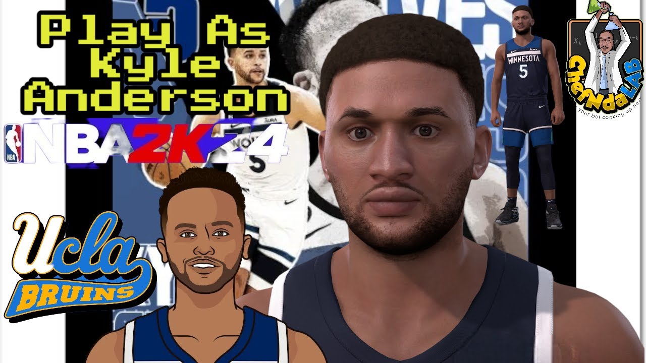 The Realest Kyle Anderson NBA 2k24 Face Creation (Chef's Edition) 💪🏾🔥🔥 ...