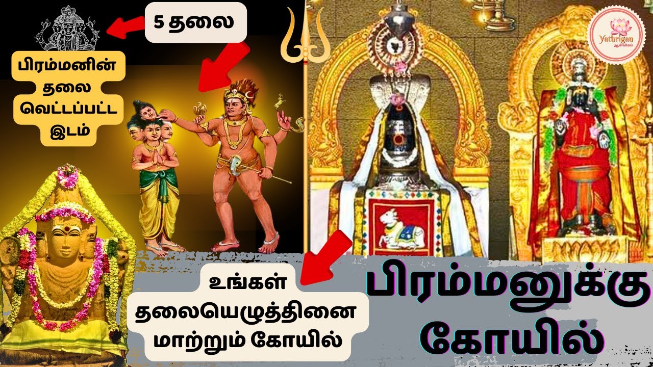 😇 தலையெழுத்தை மாற்றும் திருப்பட்டூர் பிரம்மபுரீஸ்வரர் திருக்கோயில் l ...