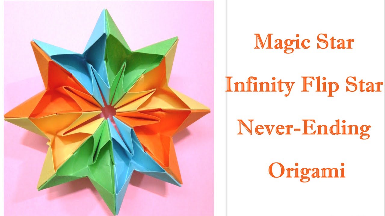 How to make magic star with paper | Origami Paper Infinity Star | Easy ...