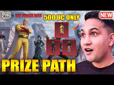 New One Punch Man Prize Path | New Prize Path | One Punch Man Crate Opening PUBG MOBILE | BGMI