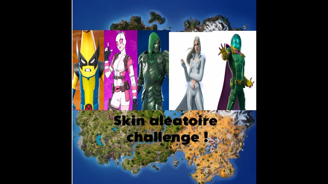 Skin Aleatoire Challenge (1ere video) - YouTube