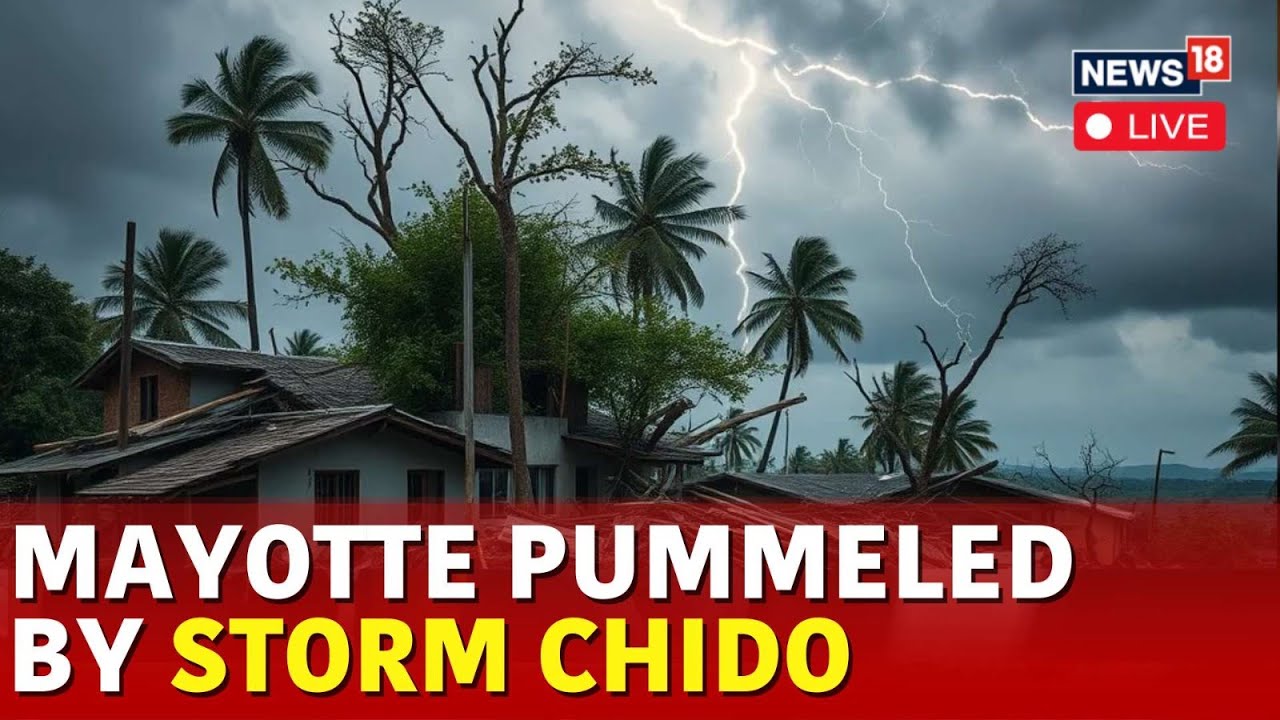 Cyclone Chido Live Updates | Cyclone Chido Wreaks Havoc In Mayotte ...
