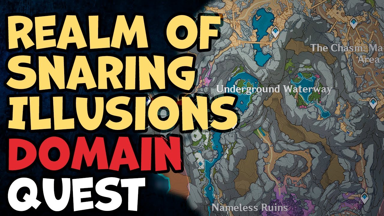 Enter the Quest Domain: Realm of Snaring Illusions Genshin Impact - YouTube